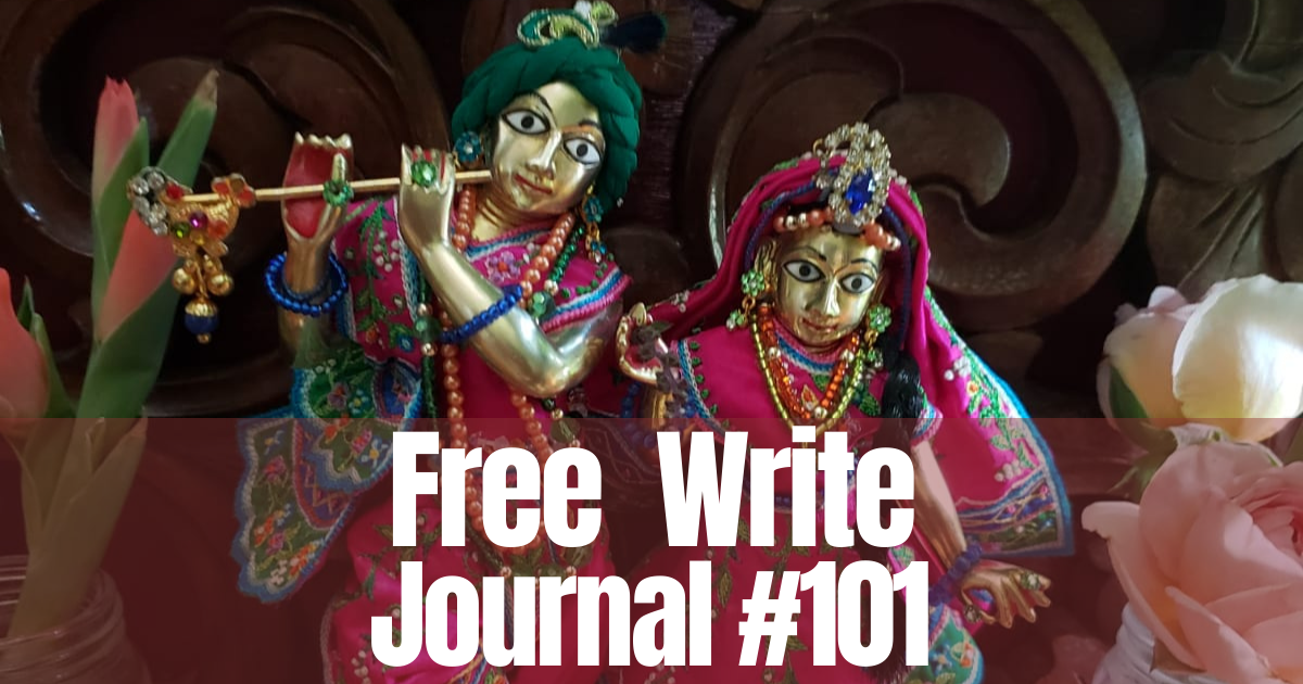 Satsvarupa dasa Goswami - Free Write Journal #101
