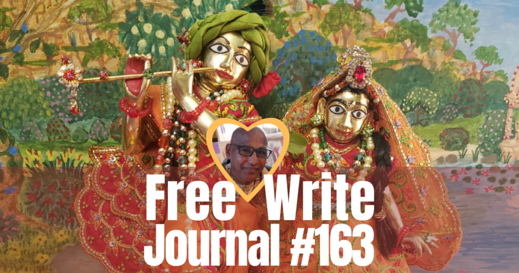 Satsvarupa Dasa Goswami Free Write Journal 163